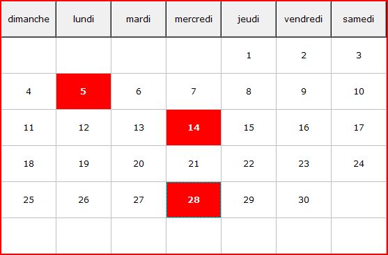 A data-aware Pushbutton Calendar component